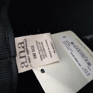 a.n.a | Accessories | Ana Black Wool Floppy Hat | Poshmark